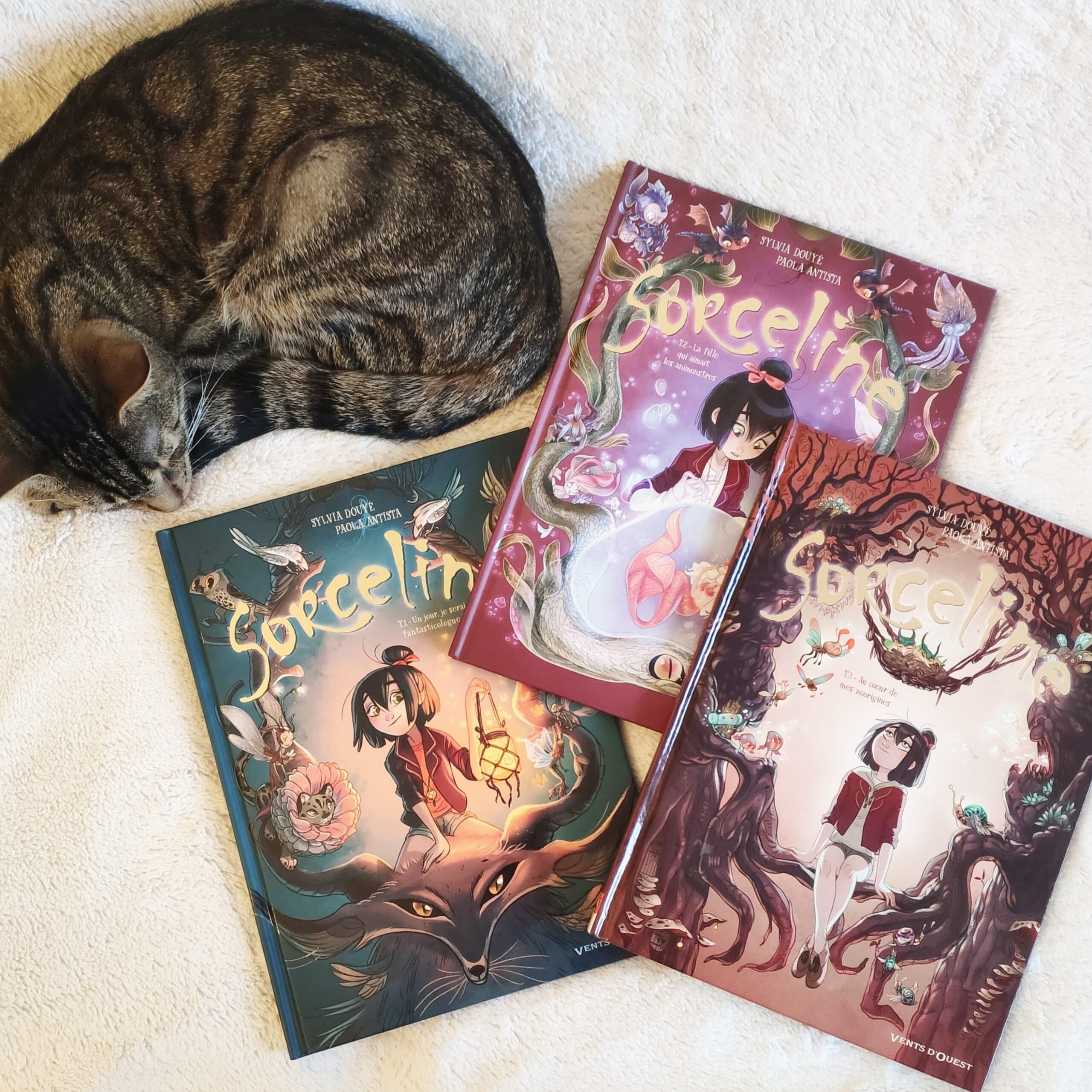 Sorceline, tomes 1 à 3, Sylvia Douyé & Paola Antista